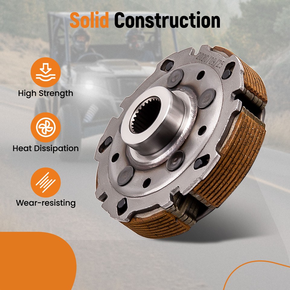 Wet Clutch Shoe Kit+Drum One Way Filter for UTV500/700 ATV500 MSU500 ...