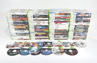 Lot of 94 Microsoft Xbox 360 Games | eBay