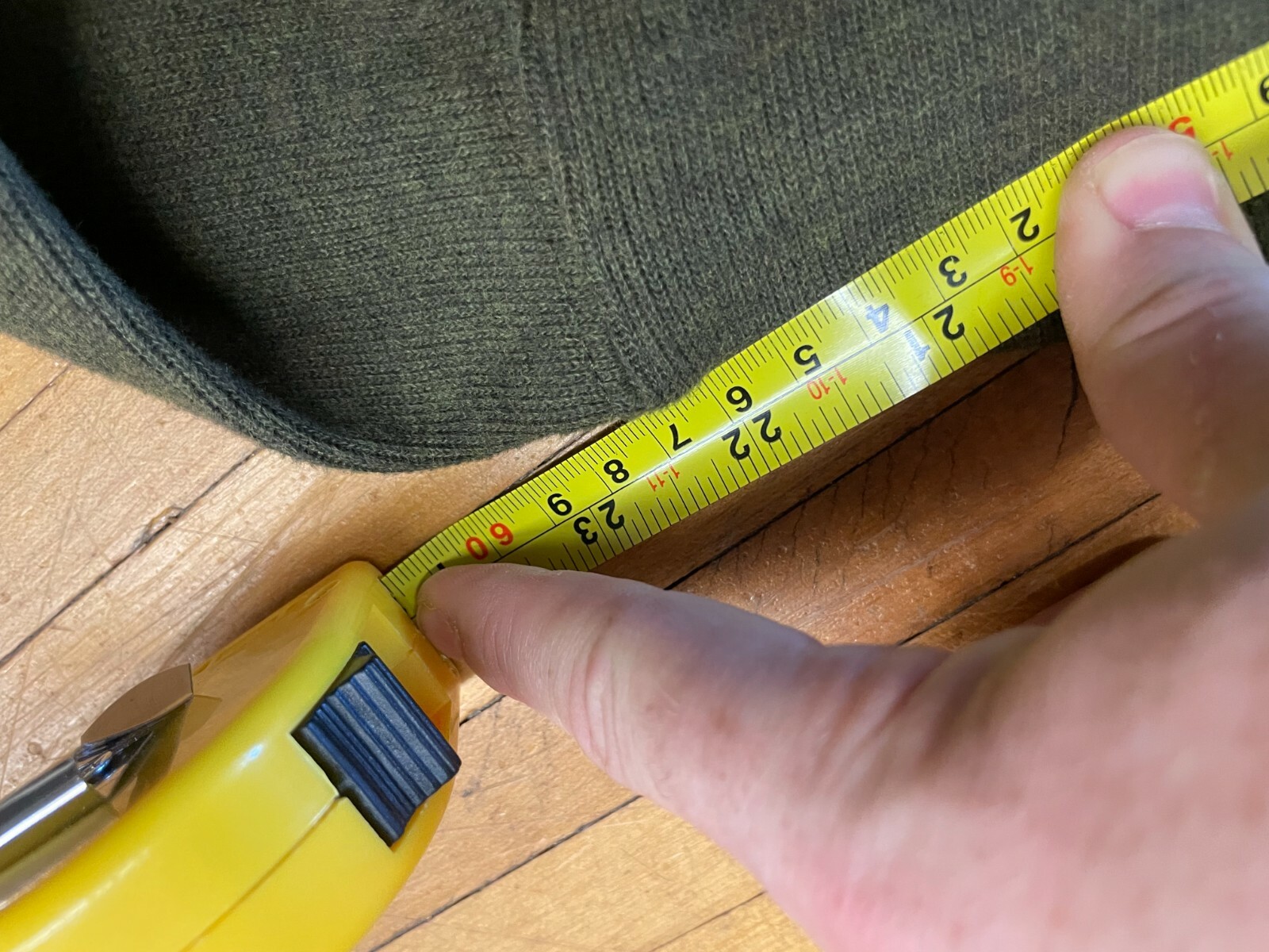 ORVIS Mens Cotton 70534 Knit Pullover Moss Green Fly … - Gem