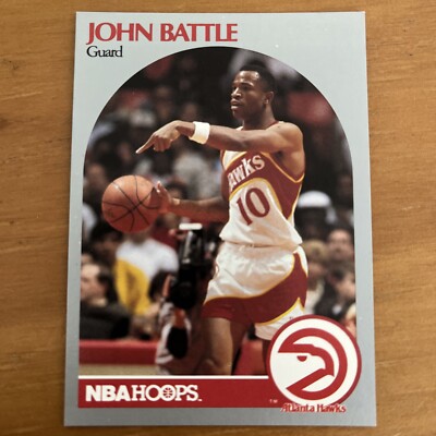 1990 NBA Hoops- John Battle #27- Atlanta Hawks | eBay Australia