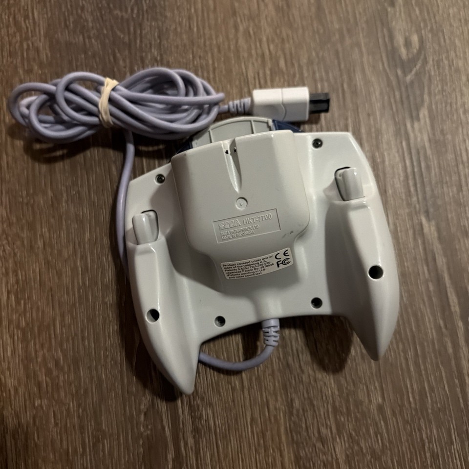 OEM Sega Dreamcast Clear Aqua Blue Controller ONLY HKT-7700 WORKS | eBay