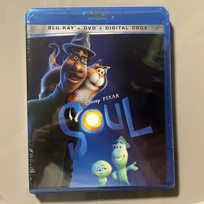 Disney Pixar Soul Blu-ray + DVD + Digital Code - 2021 - NEW and SEALED ...