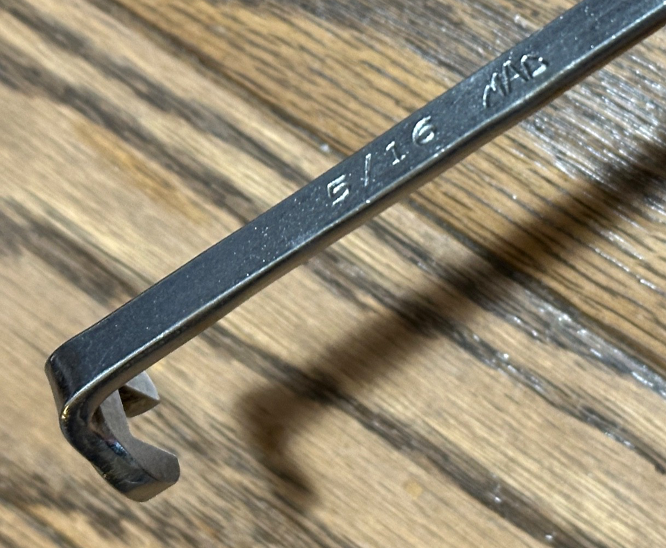 🇺🇸 MAC Tools Diesel Valve Push Rod Nut Adjustment Obstruction Crowfoot ...