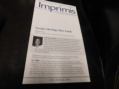 Imprimis Magazine Newsletter - Hillsdale College - 2021 June July | eBay