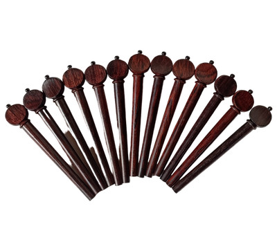 Lute Tuning Pegs Ebony Lute Pegs Rosewood Lute Pegs Handcrafted Lute ...