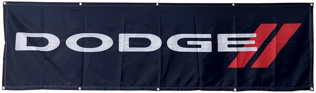 Dodge Flag Automotive Mopar Racing 2x8ft Banner | eBay