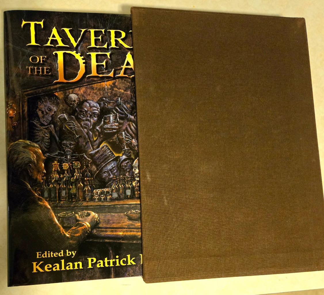 NEIL GAIMAN Taverns Of The Dead PETER STRAUB Signed Slipcased Hardcover ...