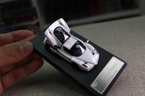 King 1:64 White Enzo Racing Sports Model Diecast Metal Car | eBay