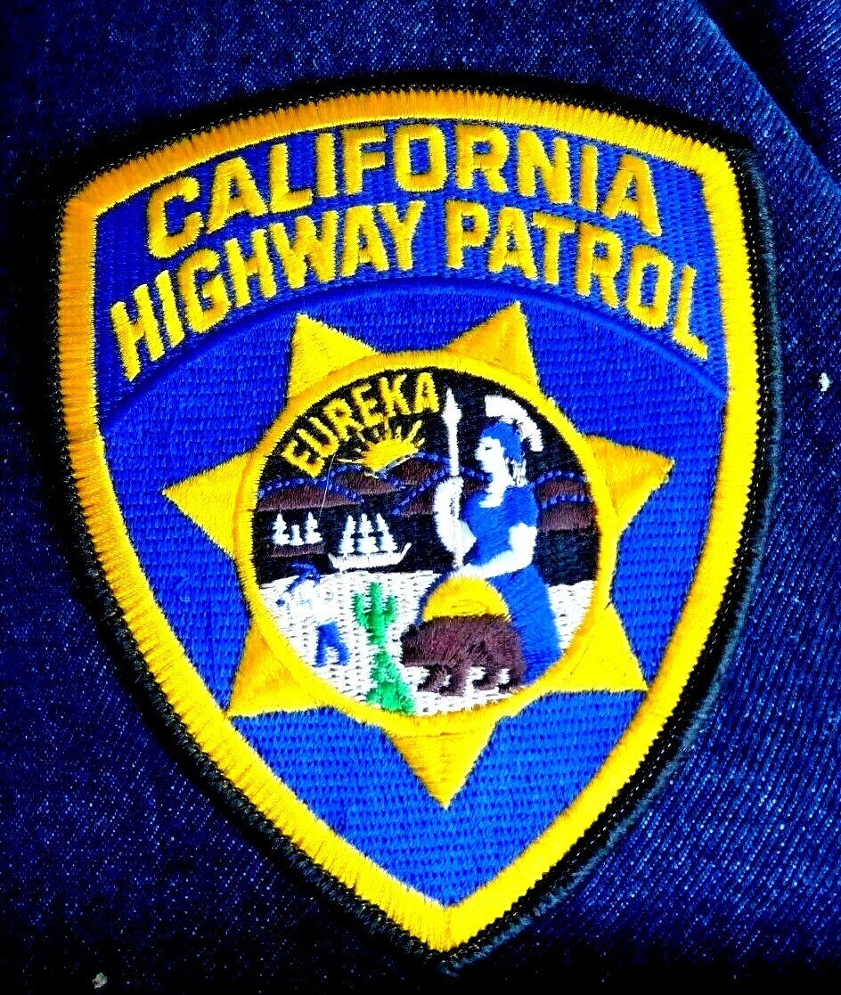 NICE WOVEN PATCH CALIFORNIA HIGHWAY PATROL EUREKA CHP | eBay