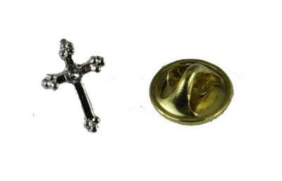 6030087 Christian Cross Lapel Pin Tie Tack Religious Brooch Pin Church ...