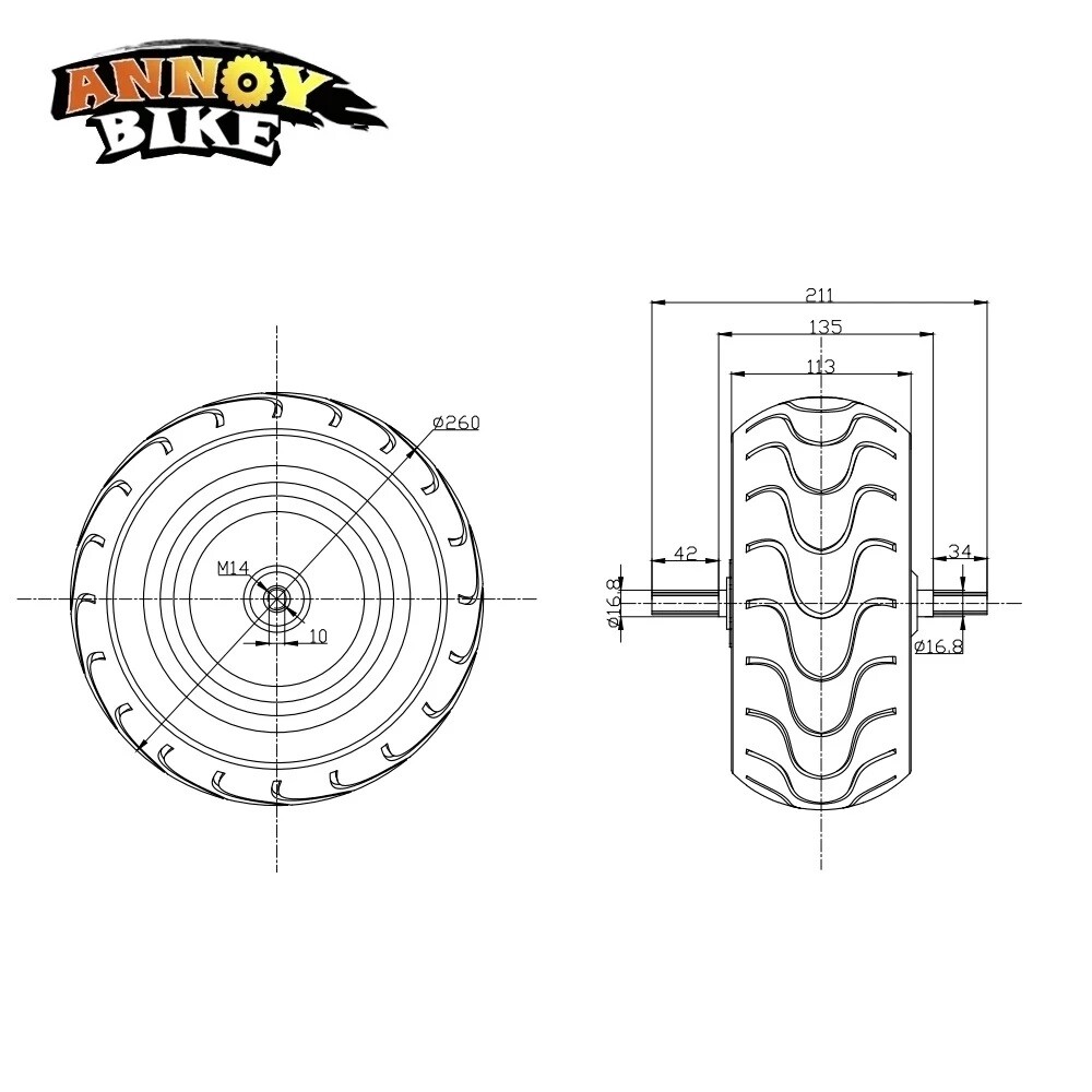 Hoverboard Motor Dimensions - Infoupdate.org