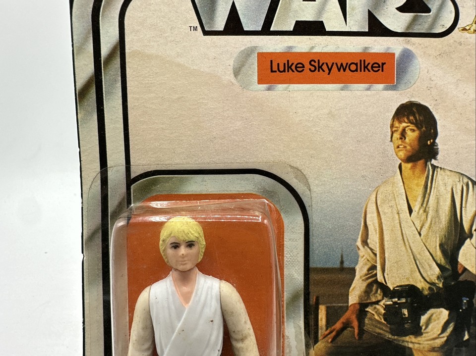 12 C BACK LUKE SKYWALKER FIGURE KENNER VINTAGE STAR WARS 1977 | eBay