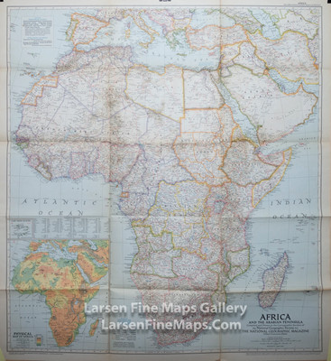 Africa - National Geographic Maps