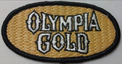 OLYMPIA GOLD BEER PATCH | eBay