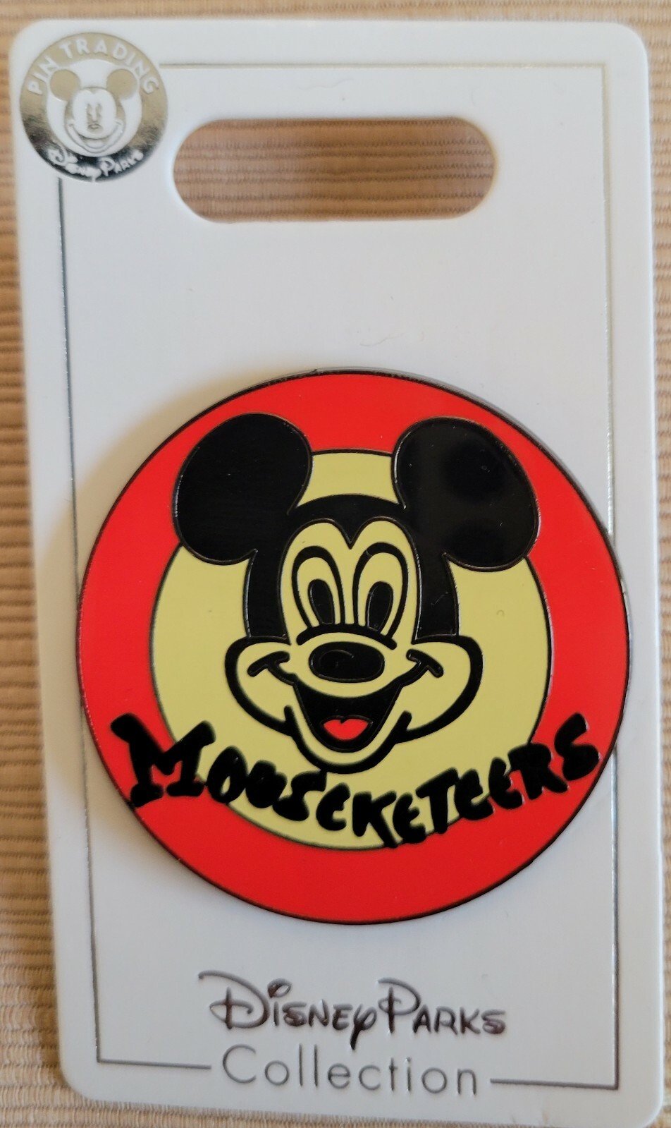 Disney Mickey Mouse club Mouseketeers badge logo vintage retro tv Pin ...