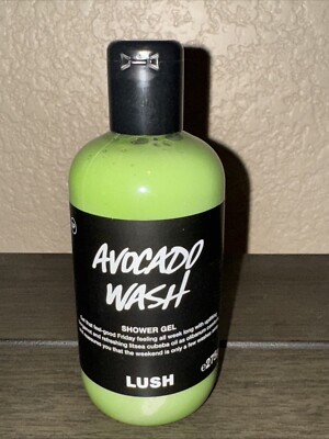 LUSH Cosmetics Kitchen Exclusive- avocado Wash Shower Gel (8.5oz/275g ...