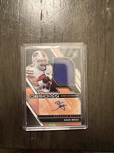 2020 OBSIDIAN RPA AUTO AUTOGRAPH JERSEY ZACH MOSS ROOKIE CARD #40/99 | eBay