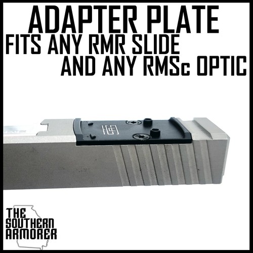 Adapter Plate for PSA DAGGER RMR slides TO FIT RMSc 407K 507K ROMEO ...