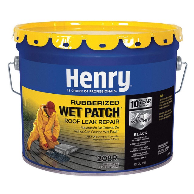 Henry He208r061 Wet Patch Rubber Roof Cement 3.5 Gallon for sale online ...