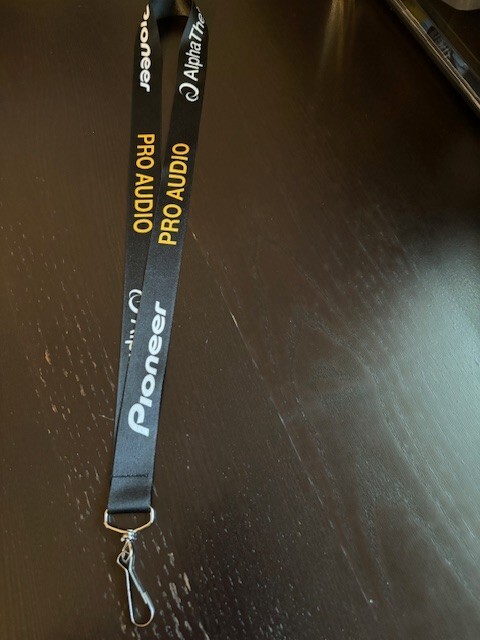 Pioneer DJ PRO AUDIO AlphaTheta OEM lanyard keychain | eBay