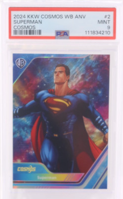 2024 KAKAWOW WARNER BROS COSMOS SUPERMAN COSMOS /100 #2 PSA 9 | eBay