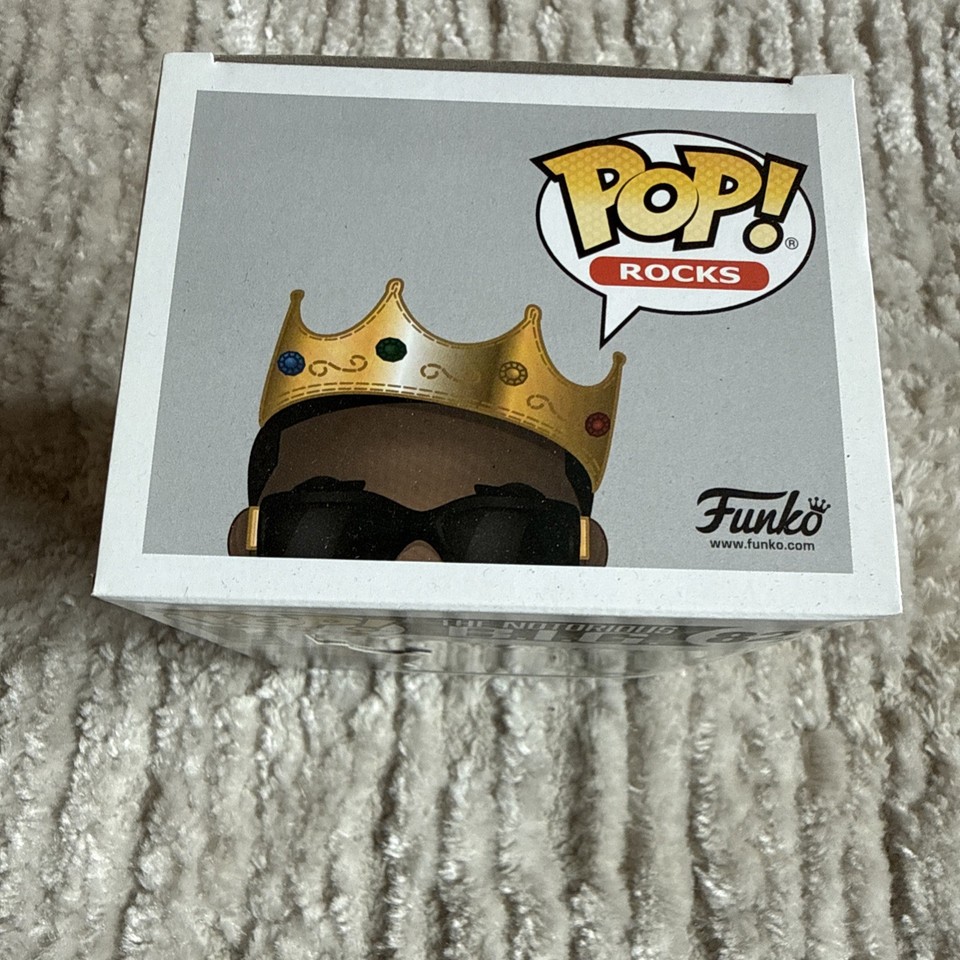 New Funko Pop! - The Notorious B.I.G. With Crown #82 NY Comic Con 2018 ...