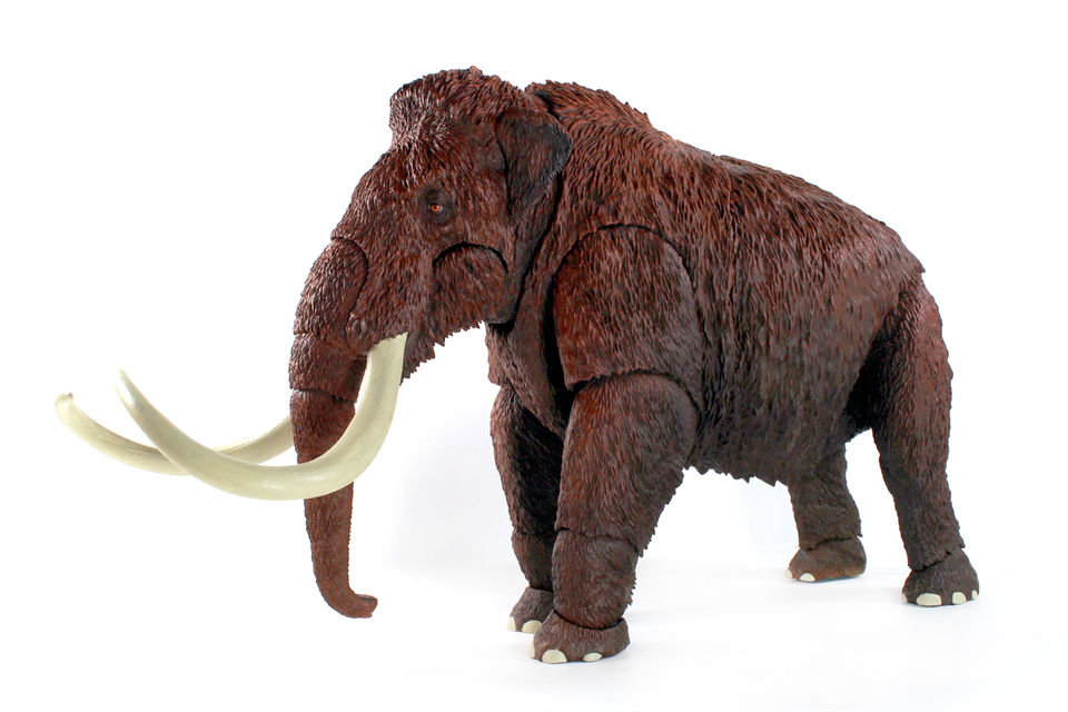 Beasts of the Mesozoic 1:18 Woolly Mammoth (Mammuthus primigenius ...