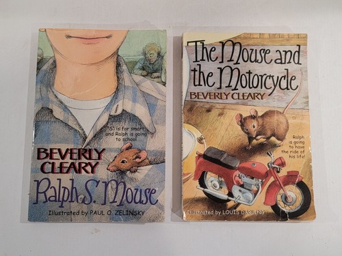 (2) Beverly Cleary Paperback Books - Ralph S. Mouse & The Mouse And The ...