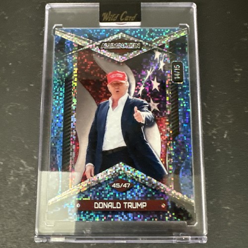 2025 Wild Card Alumination Donald Trump Inauguration 14/15 | eBay