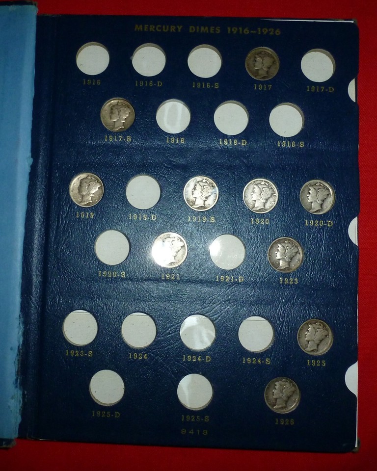 MERCURY DIME SET (45 pcs) *1921p, 1926s, 1931d included* #xxoo | eBay