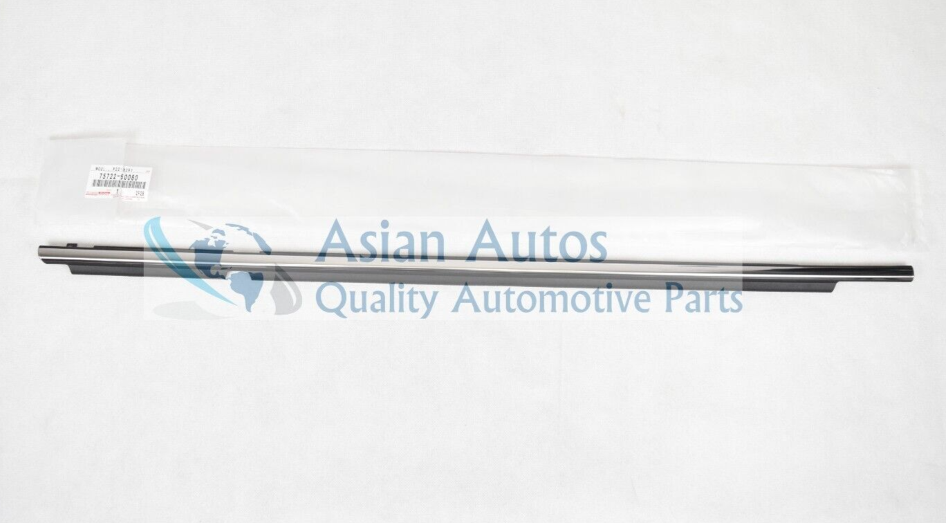 LEXUS GENUINE OEM 75722-60080 REAR DOOR BELT MOULDING GX470 2003-2009 ...