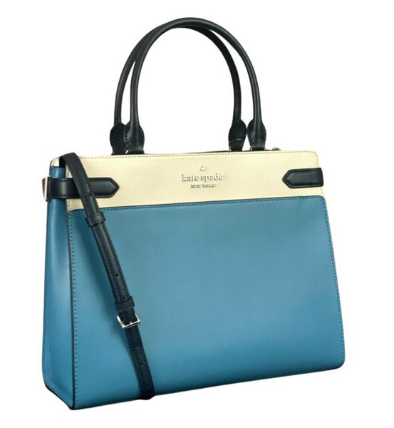 kate spade new york Staci Colorblock Women's Large Satchel -Niagara ...