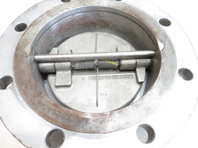 8" Crane Duo-Chek H15SPF3-R73 150# WCB Double Flange Check Valve NEW | eBay