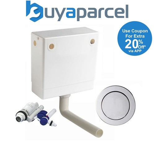 Macdee Pneu Compact Pneumatic Concealed WC Toilet Cistern Single ...