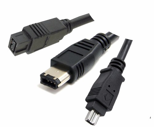 Firewire IEEE1394 DV Cable for sony panasonic camcorder connect lead PC ...