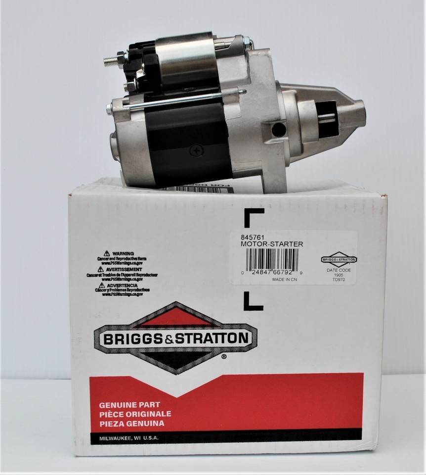 Genuine Briggs & Stratton 84008633 Starter motor 843933 or 845761 was ...