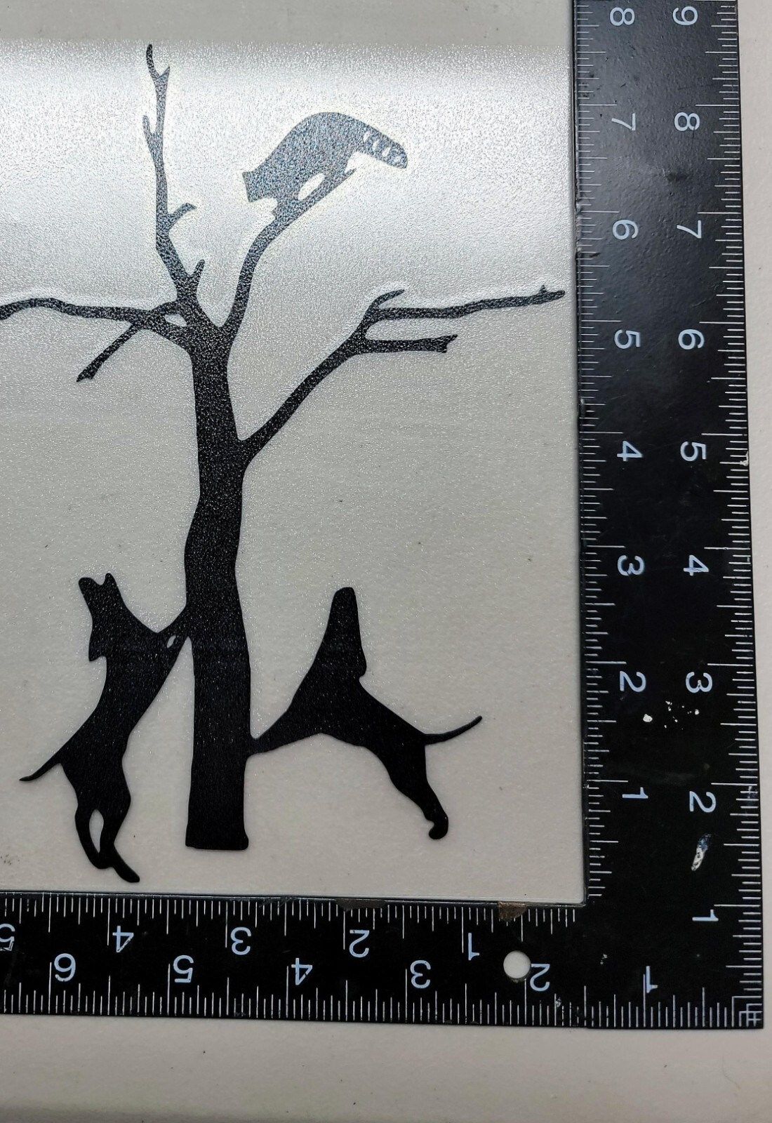 Coon Hunting Coon Treein Decal 7.5in Black, White or Red Free Shipping ...