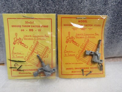 2 pcs HO 00 TT Ground Throw Switch Stand Model Engineering 631118 | eBay
