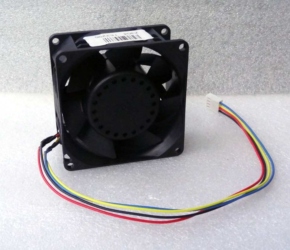 Delta PFR0812XHE 80mm x 38mm Extreme High Airflow Fan 4 Pin PWM 134 CFM ...
