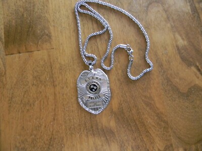 RESIDENT EVIL REMAKE S.T.A.R.S. POLICE BADGE STAINLESS STEEL CHAIN ...