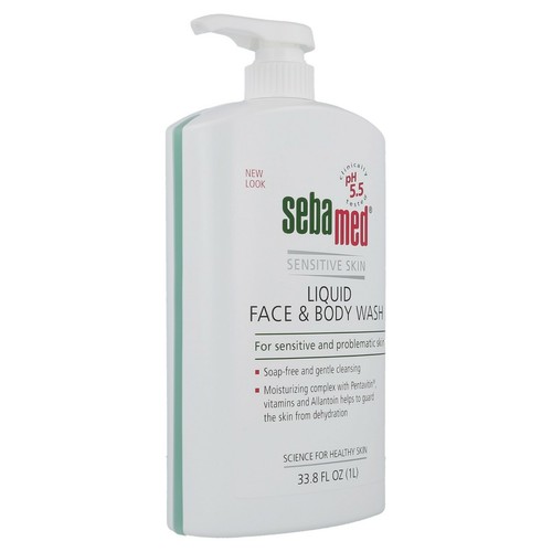 NEW Sebamed Liquid Face & Body Wash for Sensitive Skin 100% Soap Free ...
