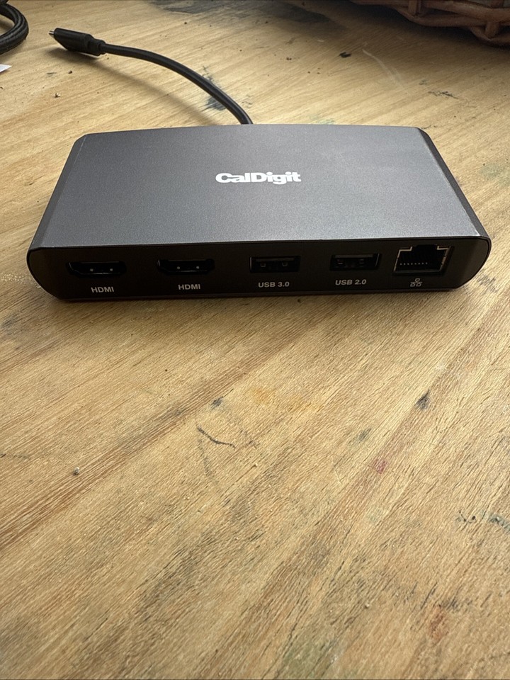 CalDigit TB3-MINIDOCK-HM-US Thunderbolt 3 Mini Dock Dual HDMI USB | eBay