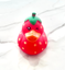 Rubber Duck Winking Strawberry 2" Jeep Ducking Cruise Red Bath Water ...