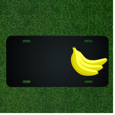 Custom Personalized License Plate With Add Names To Monkey Bananas ...