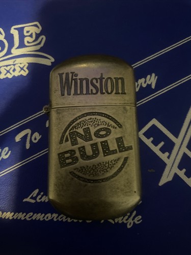 vintage winston no bull lighter | eBay