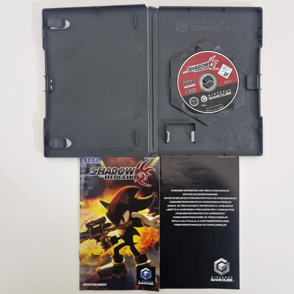 Shadow the Hedgehog (Nintendo GameCube, 2005) - Complete CIB W/ Manual ...