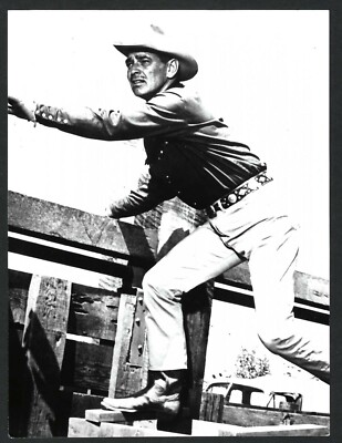 HOLLYWOOD CLARK GABLE ACTOR WITH HAT VTG 1950 STUNNING ORIG PHOTO | eBay