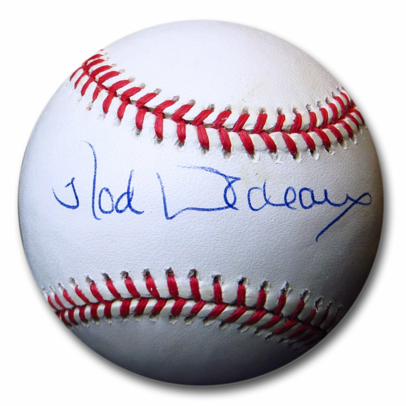 Rod Dedeaux Signed Autographed Official NL Baseball USC Trojans Beckett ...