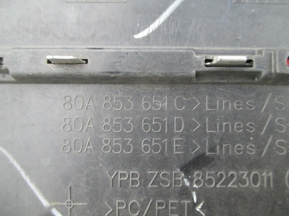 2018-2020 Audi Q5 Quattro Front Grille | 80A853651C | Genuine OEM ...