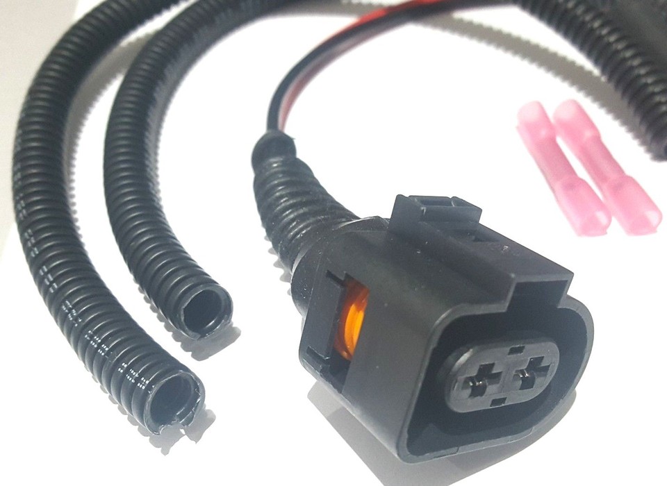 Audi A6 Electronic Parking Brake Motor CONNECTOR Loom with rubber boot ...